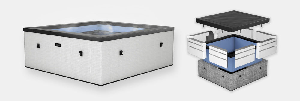 Inflatable Hot Tubs | Rigid Eco Foam Spas | Wave Spas USA